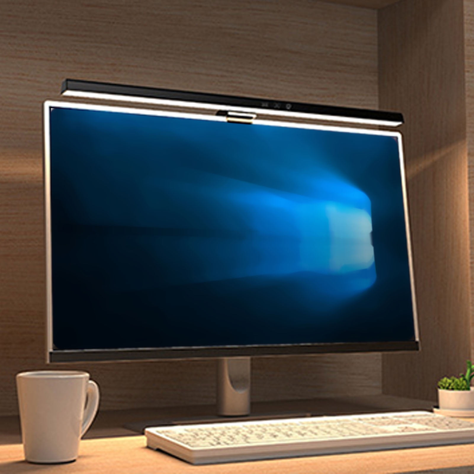 Lámpara LED para monitor de computadora, barra de luz para monitor de ...