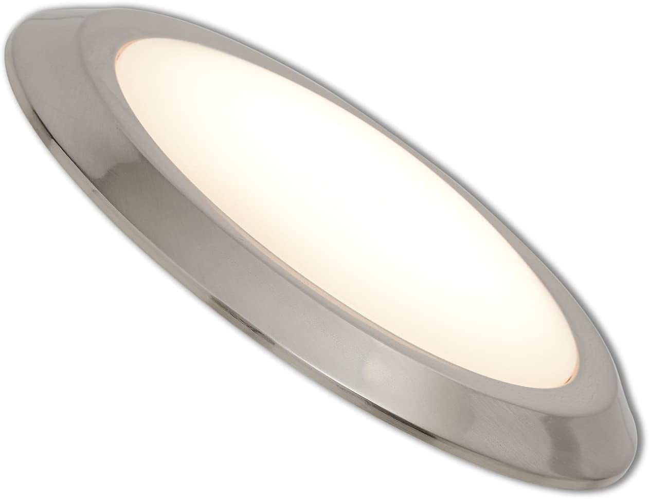 Hamilton Hills New Round Flush Mount Thin Ceiling Light Led Disc Shaped ...