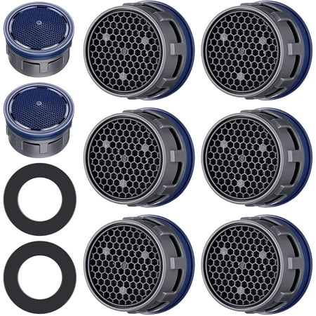 HISRFO 20 Sets Faucet Aerator with Gasket 2.2 GPM Flow Restrictor ...