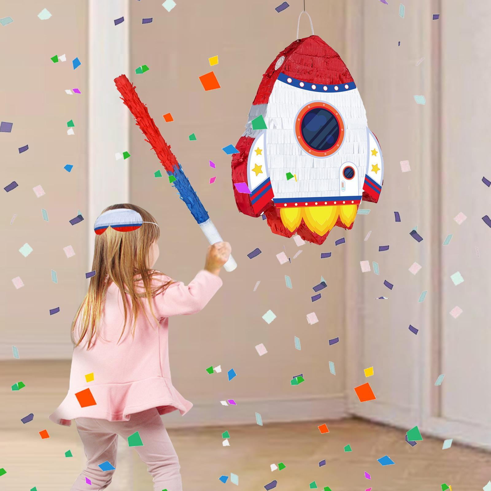 Paquete de piñatas de cohetes, suministros para fiestas de cumpleaños ...