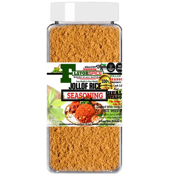 Jollof Rice Seasoning Crafted with 100% Natural Herbs and Spices with ...
