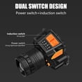 WINDLAND Head Torch Rechargeable Zoomed 3 Modes Headtorch with Motion ...