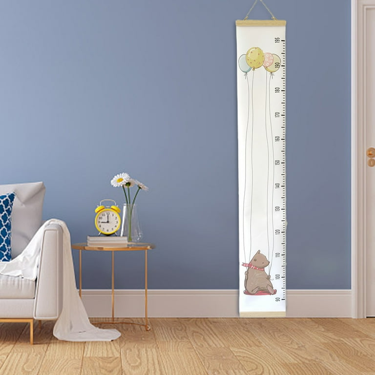 Baby Height Chart Removable Ruler - Cartoon Wall Sticker For Kids ...