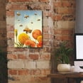 Epic Graffiti '8 Of Fire Bees' by Dan Craig, Canvas Wall Art, 12"x16 ...