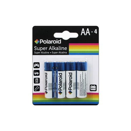 Polaroid Battery Super Alkaline AA 4pc | Walmart Canada