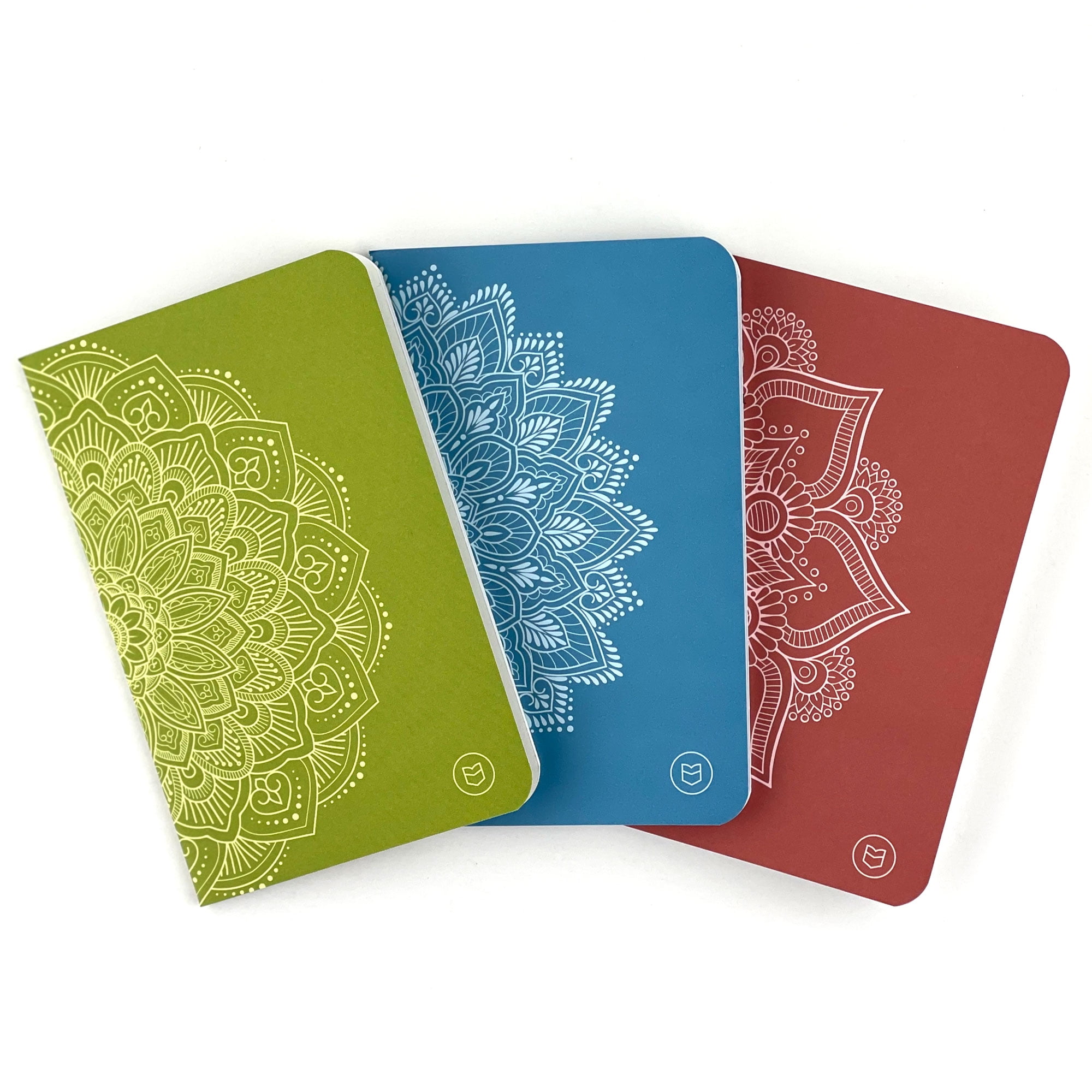 Pocket-sized Gratitude Journals - Mandala Set (Manage Stress & Anxiety ...