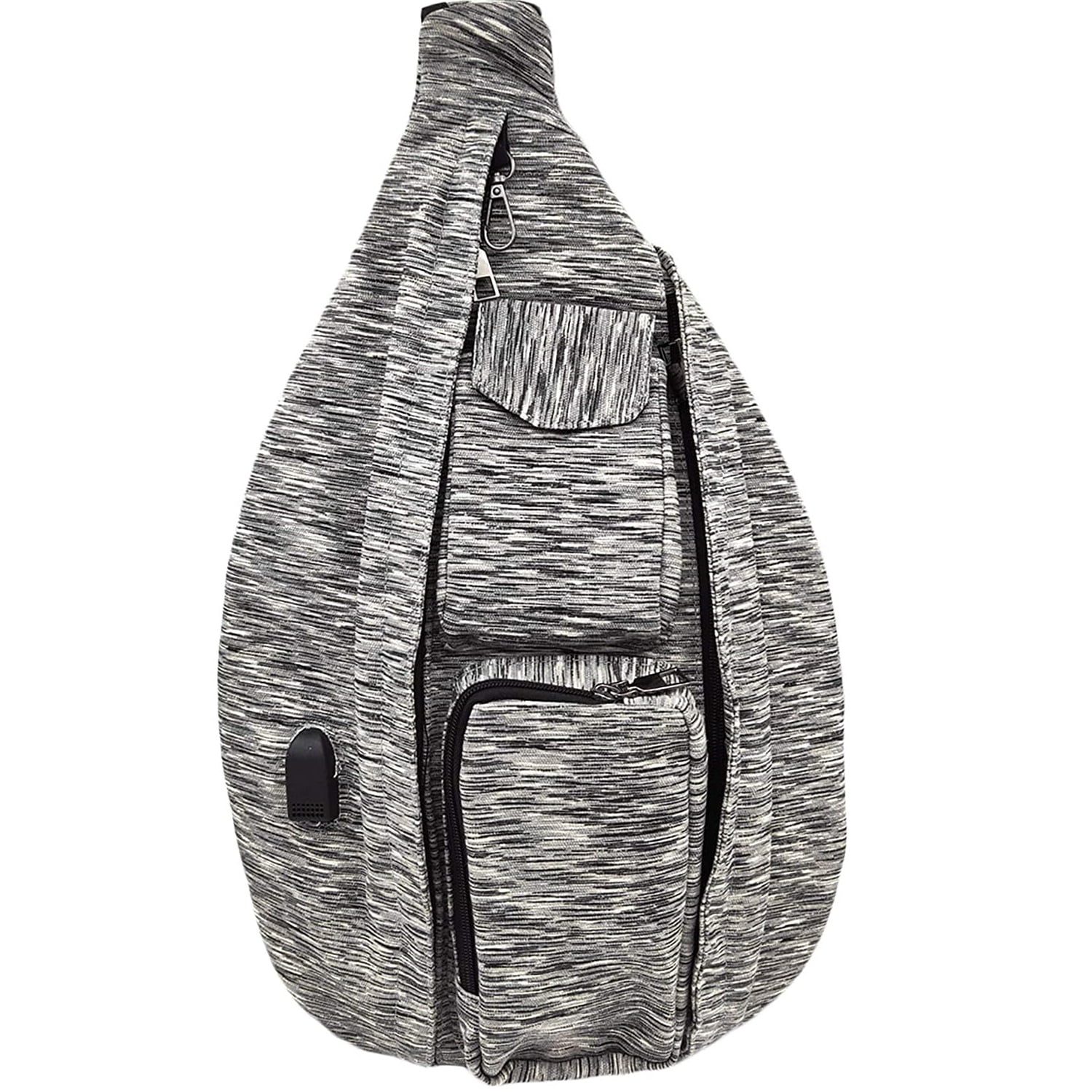 NuPouch Black Sporty Anti-Theft Rucksack - Walmart.com