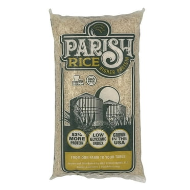 Parish High-Protein White Rice, Low Glycemic, Locally Grown, USA Made ...