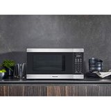 Panasonic Genius Sensor 1000W Countertop Microwave Oven with Keypad (SS ...