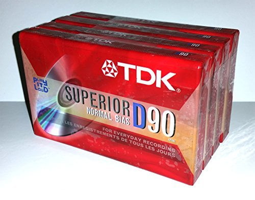 TDK Superior Normal Bias D90 IEC I / Type I For Everyday Recording ...