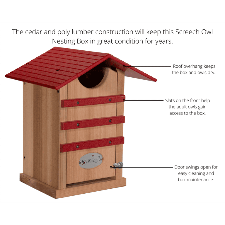 Cardinal Nesting Box