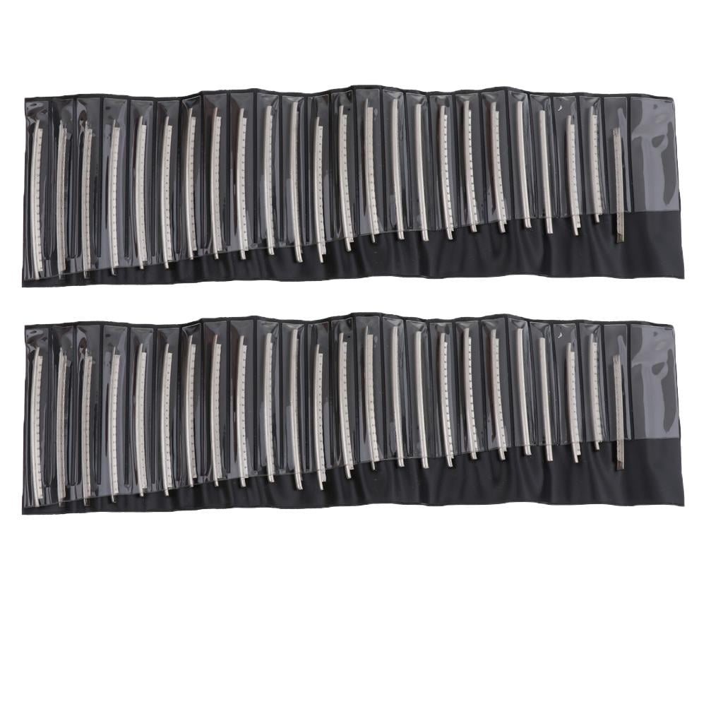 48x Standard 2.7mm Fret Wire Fretwires Stainless Steel for Electric ...