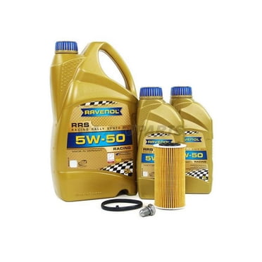 Lucas 10683 SAE 10W40/AC Delco PF1218 Hot Rod Oil Change Kit, 5Q ...