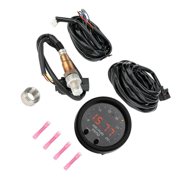 Maytalsory Wideband 02 UEGO Air Fuel Ratio Gauge Kit Fuel Ratio Gauge ...