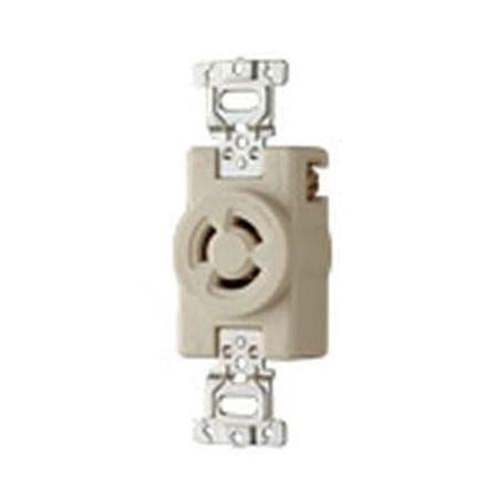 Panasonic WF2315WK Grounded 2P15A Hook Embedded Outlet Milky White ...