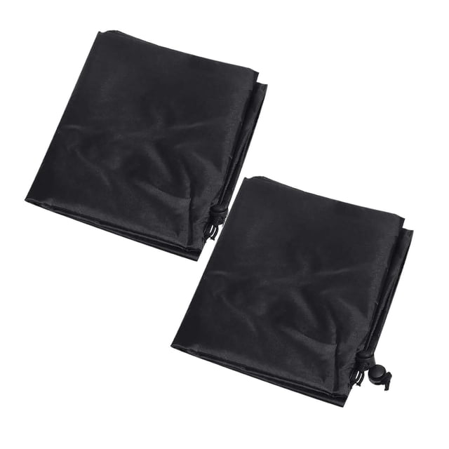 Oleegame 2PC Cover Fire Black Du-st Outdoor Round Cover P-it Round ...