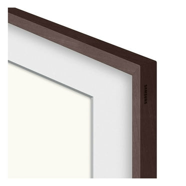 "SAMSUNG 65"" Class The Frame Customizable Bezel Modern Teak VG ...