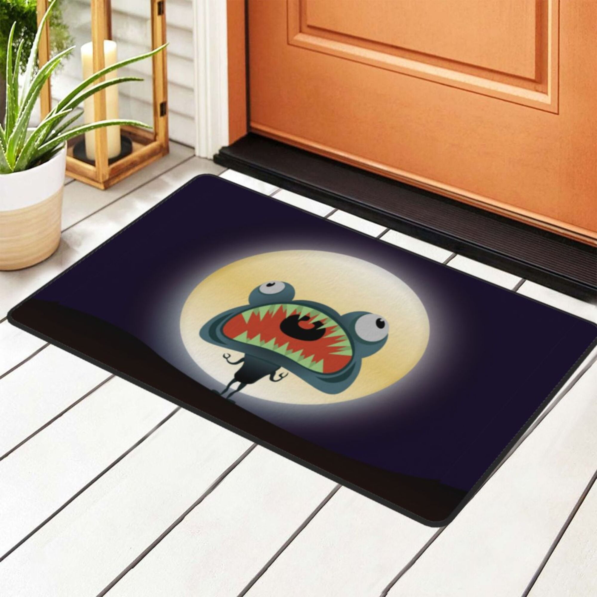 ZICANCN Werewolf Monster Area Rugs Doormat , Facecloth Non-Slip Floor ...