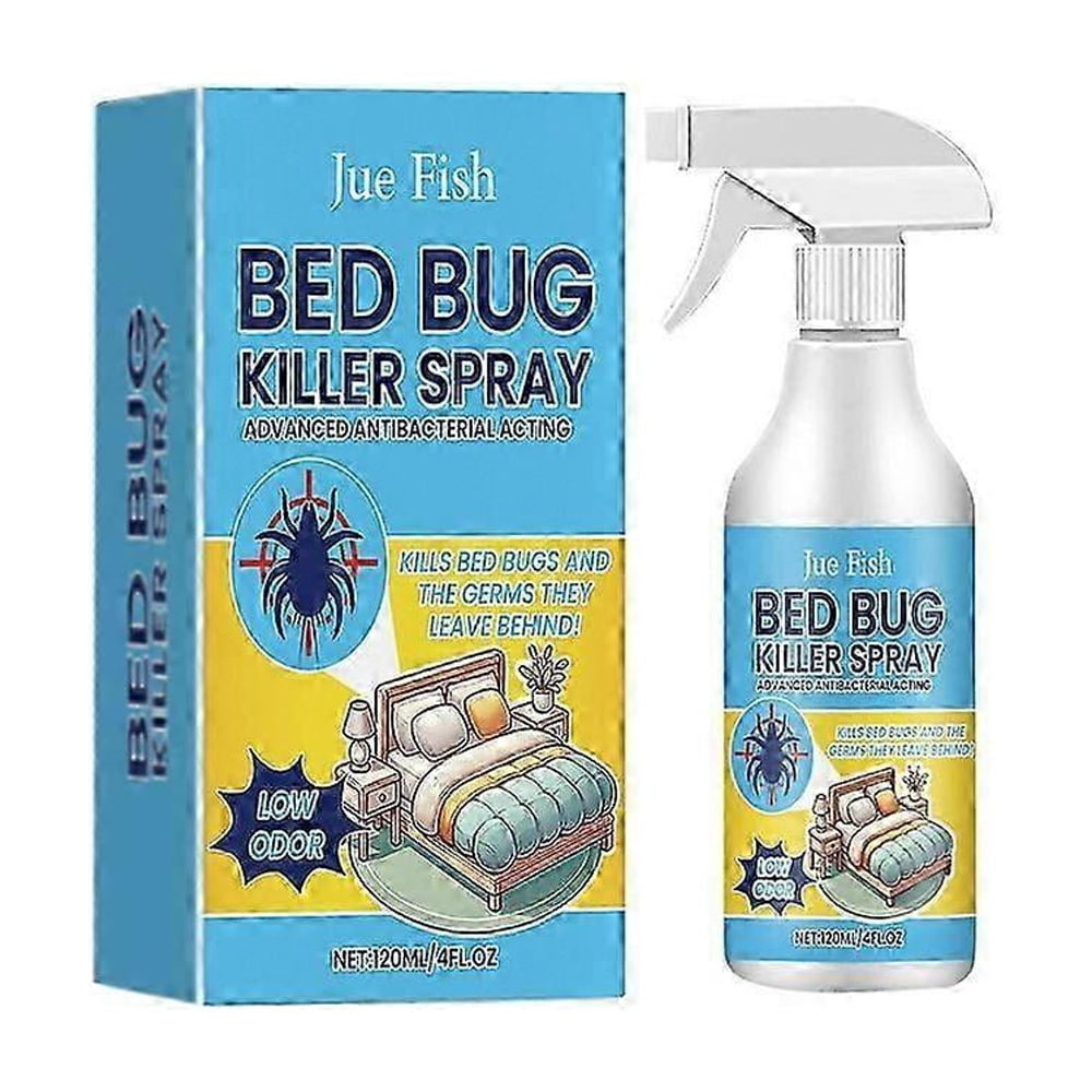 JUE FISH Bed Bug Spray To Prevent Fleas And Bed Bug Bites, Home Multi ...