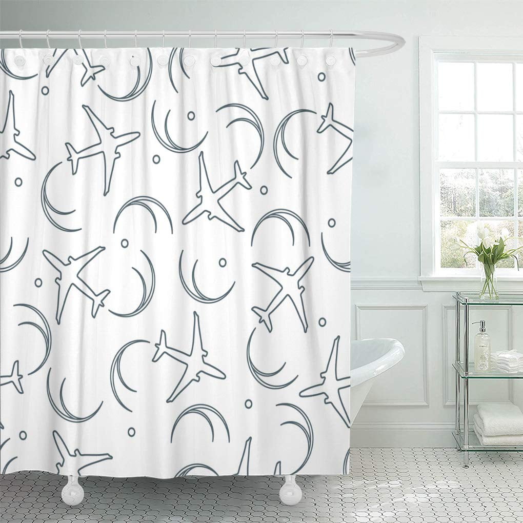 Click here for Yusdecor Airplane Geometric Cute Planes And Traces... prices