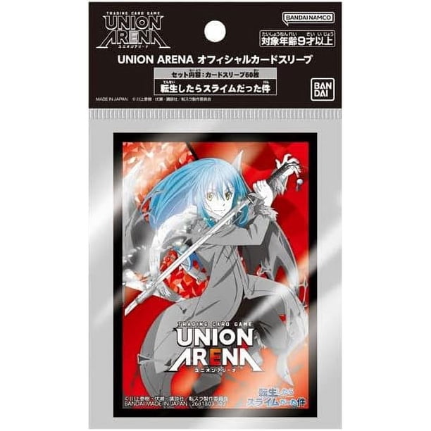 UNION ARENA Official Card Sleeve Reincarnated as a Slime Pack | Walmart ...