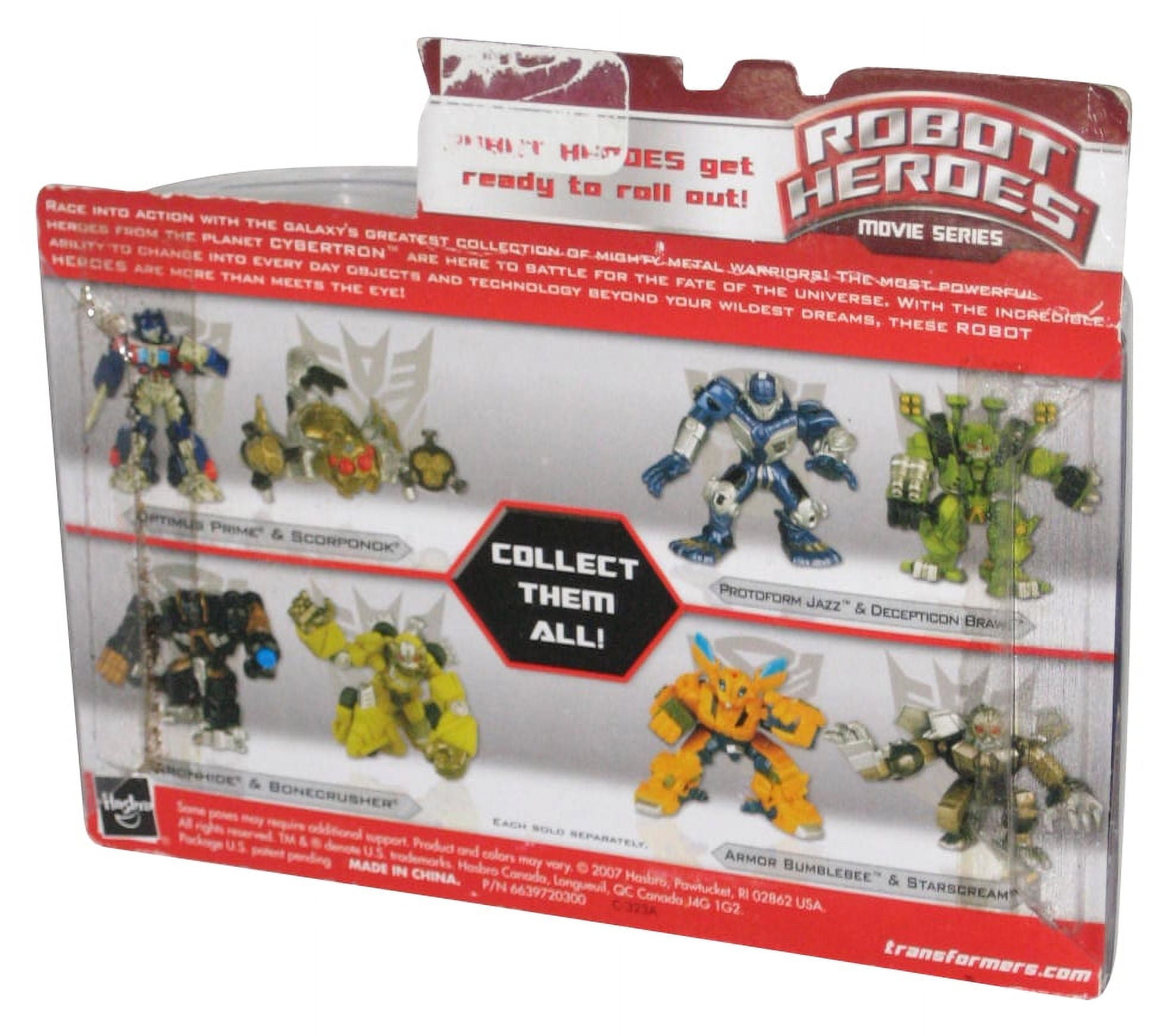 Transformers Robot Heroes Protoform Jazz