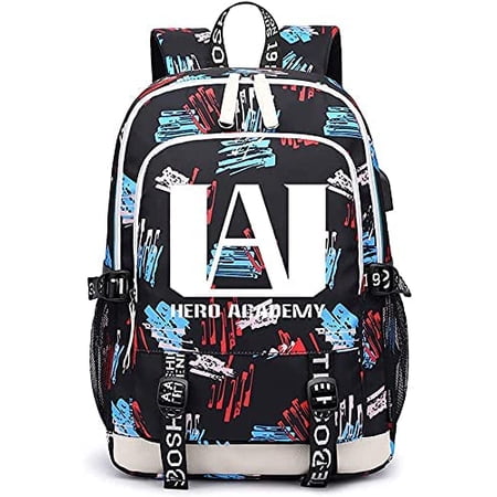 My Hero Academia Luminous Backpack with USB Charging Port Unisex ...