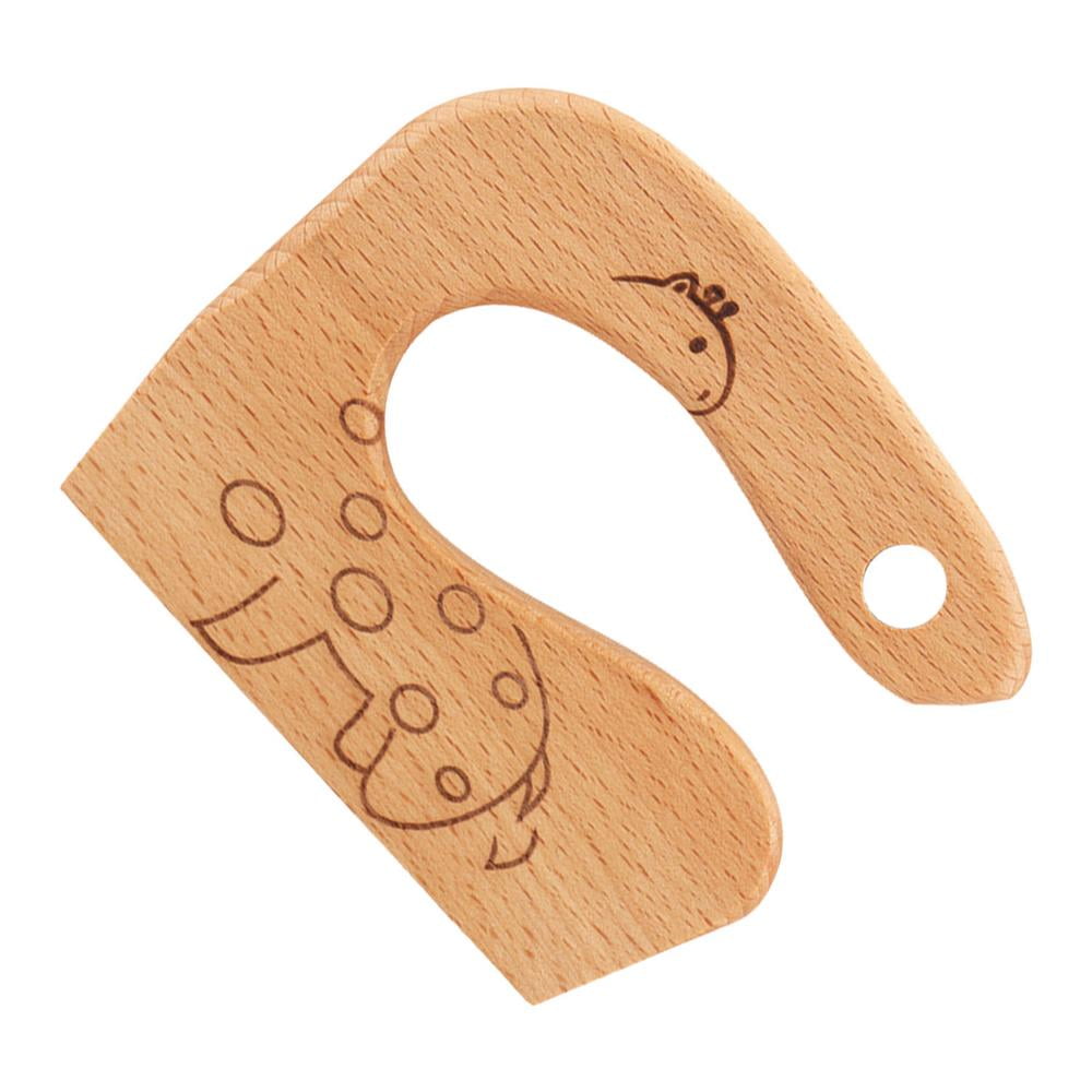 Wooden Kids Cutter, Cute Cartoon Animals Shape Cutters Safe Kitchen ...