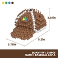 Kadele Interlocking Block Building Set, Miniature 3D Educational Toys ...