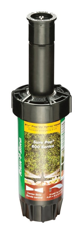 Rain Bird SP25CSTS 2-1/2" Center Strip Sure Pop Pop Up Sprinklers ...