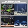 Aquarium Rocks 10LB(7pcs)3-7in. Black Aquascaping Decoration for Fish ...