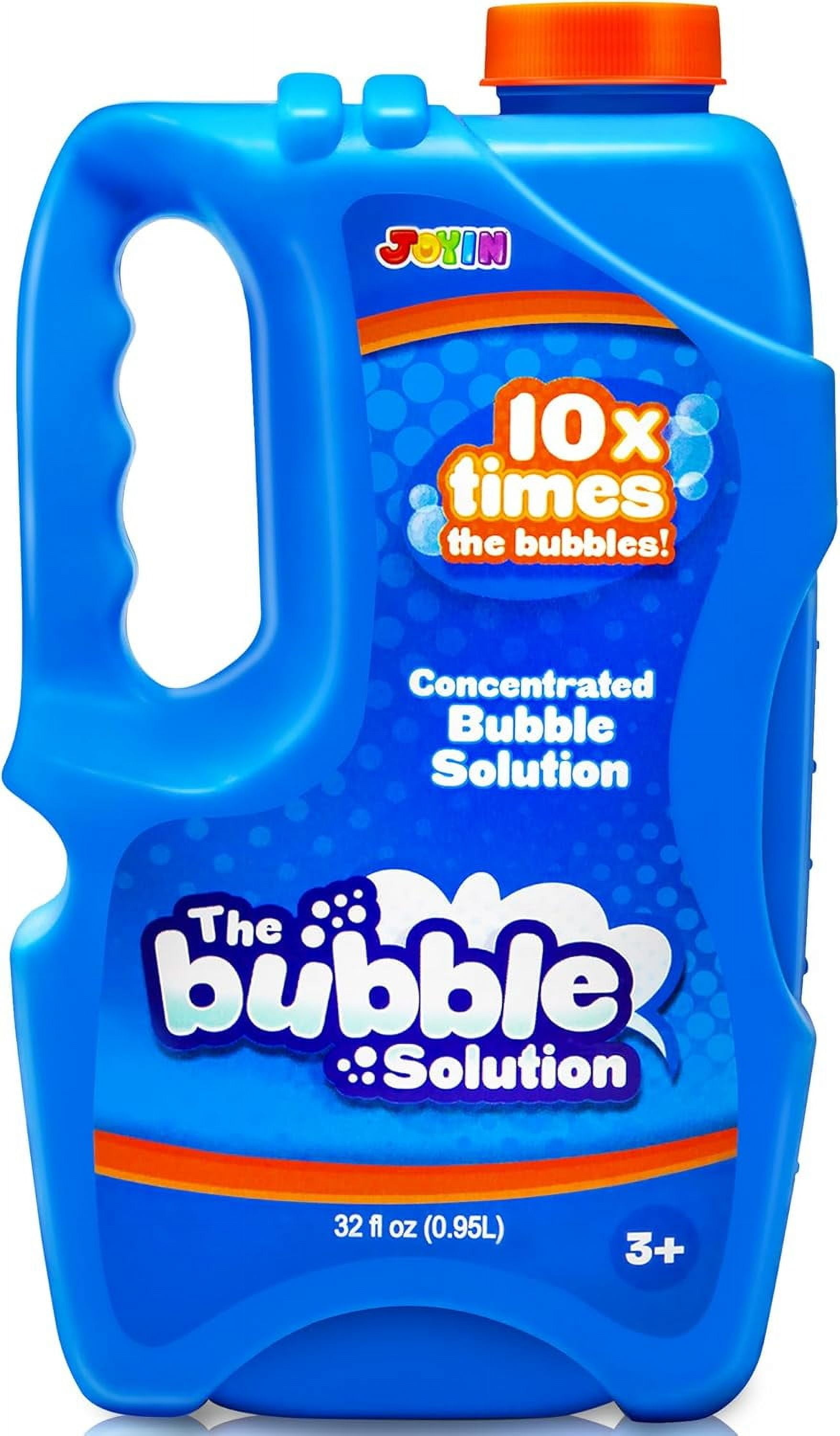 shiyou-32 oz Bubble Solution Refills (up to 2.5 Gallon) Big Bubble Solution, Bubble Concentrated ...