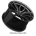 XXR 559 19x8.5 5x114.3 40et Chromium Black Wheel - Walmart.com