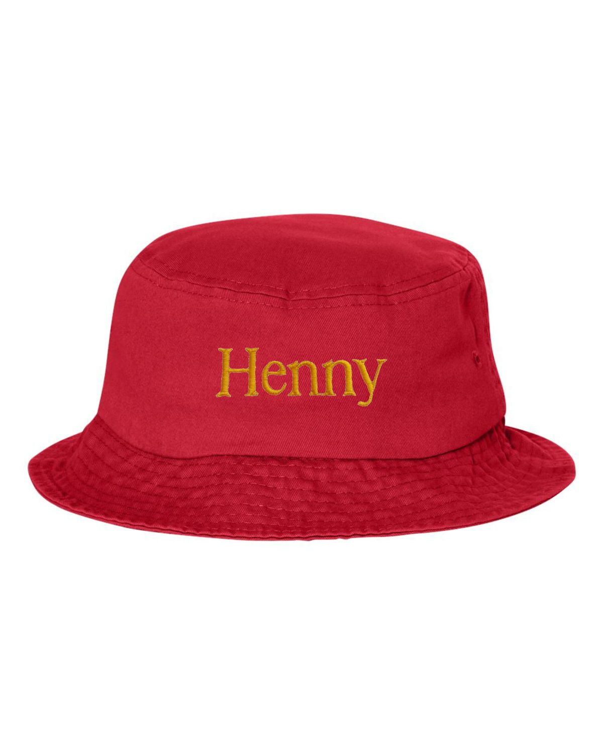 Adult Henny Embroidered Bucket Cap Dad Hat - Walmart.com