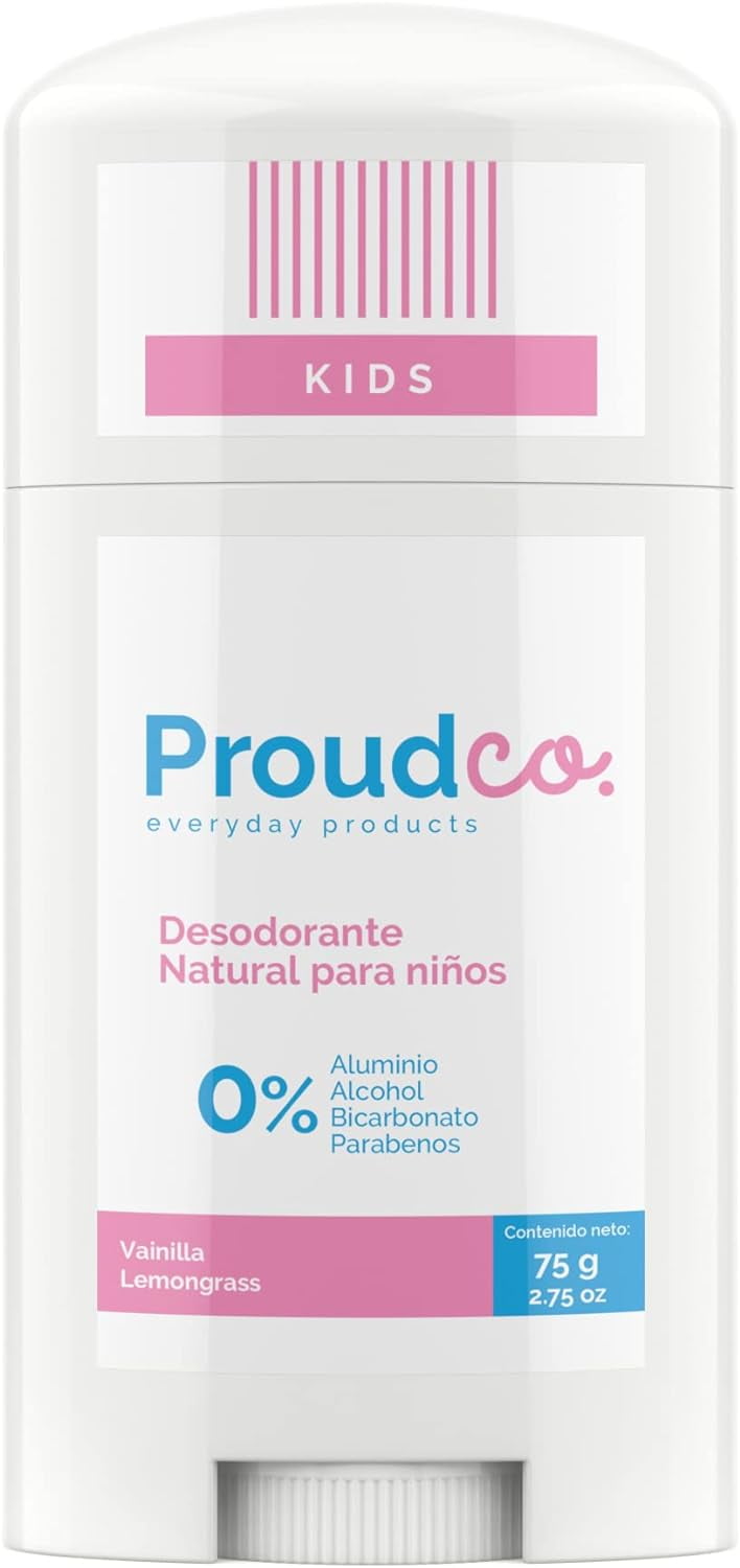 Desodorante Natural para Niñas ProudCo Sin aluminio parabenos alcohol y ...