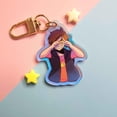 Gravity Falls Keychain • Mabel, Dipper & Bill Cipher • Double Sided 2 ...