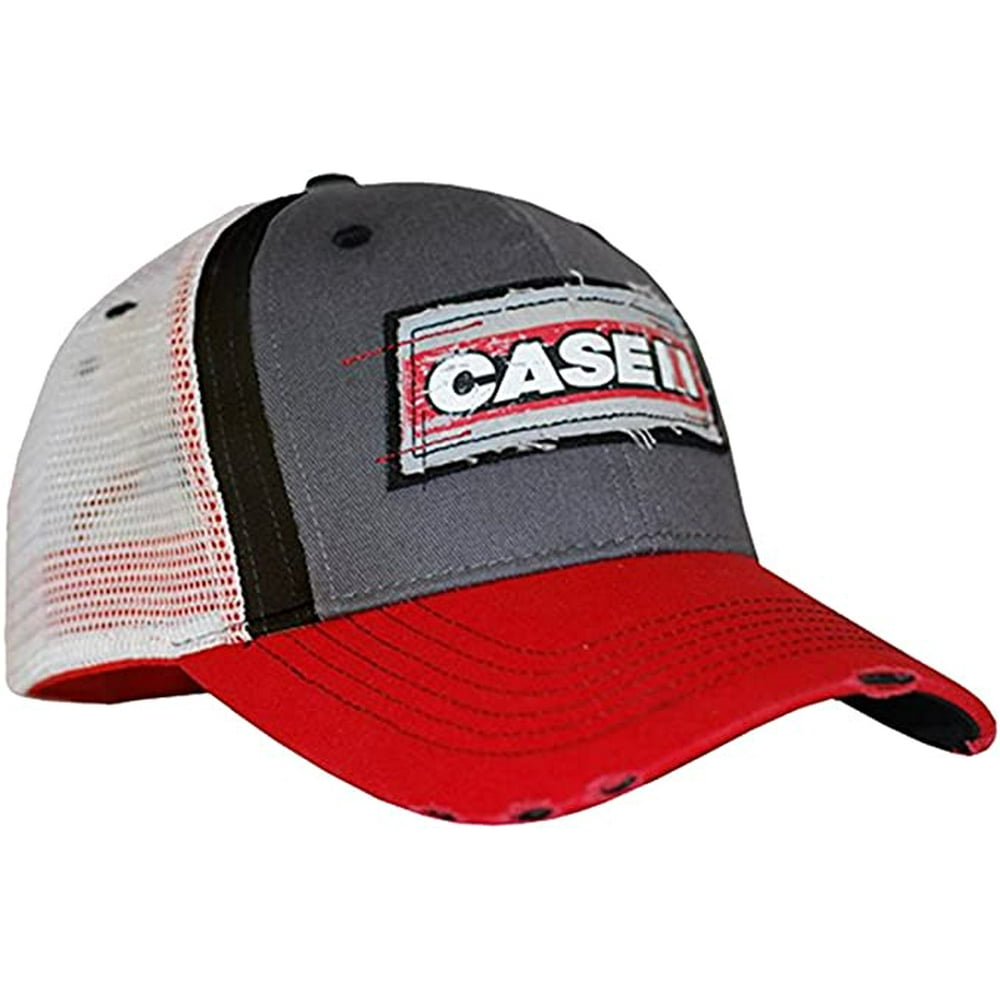 Case IH - Case Ih Men's Logo Patch Casual Cap Grey One Size - Walmart ...