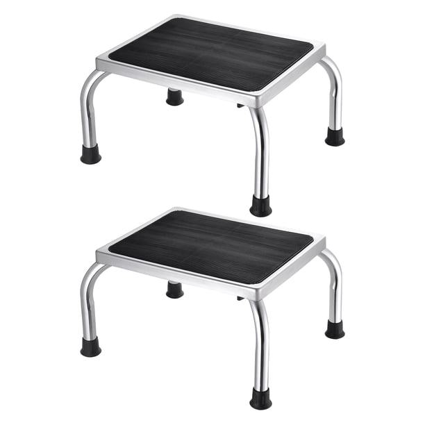 Yescom 2 Packs Medical Steel Step Stool Anti-Slip Platform Footstool ...