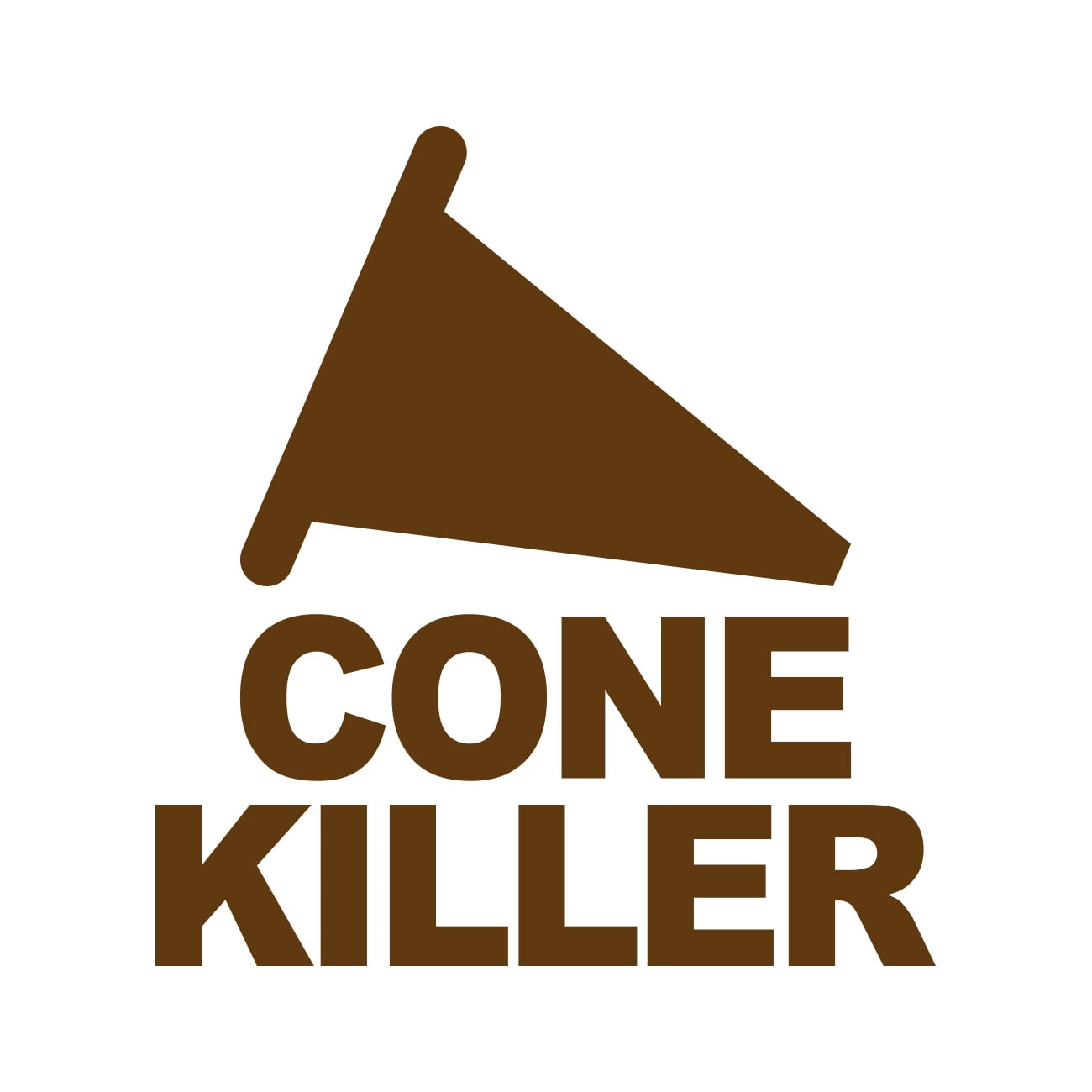 Cone Killer Sticker Decal Die Cut - Self Adhesive Vinyl - Weatherproof ...