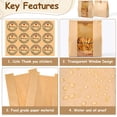 110 Pcs Bread Bags for Homemade Bread With Sourdough, 13.78x8.27x3.54 ...