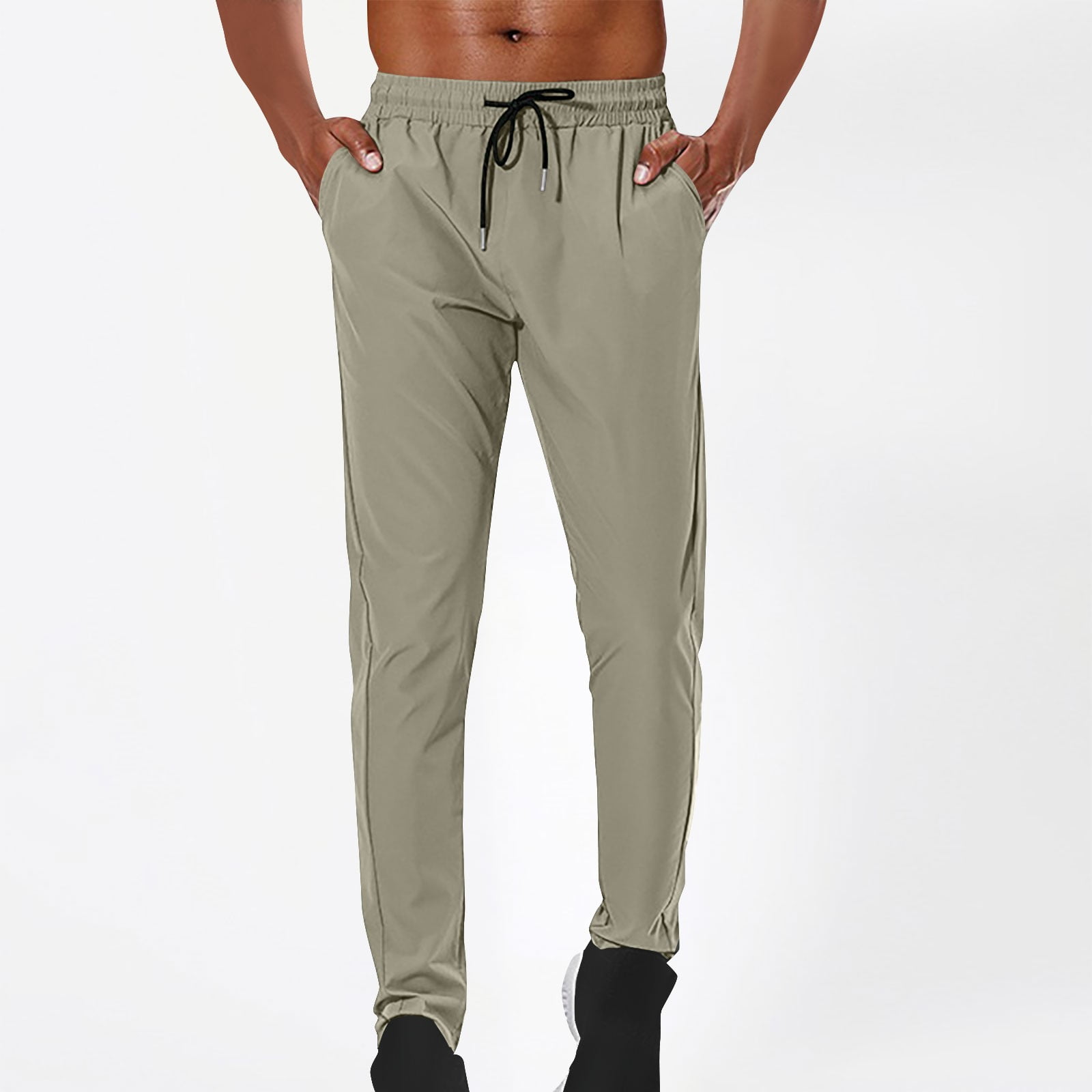 Click here for Hoksml Mens Jogger Pants Slim Fit Straight Leg Swe... prices