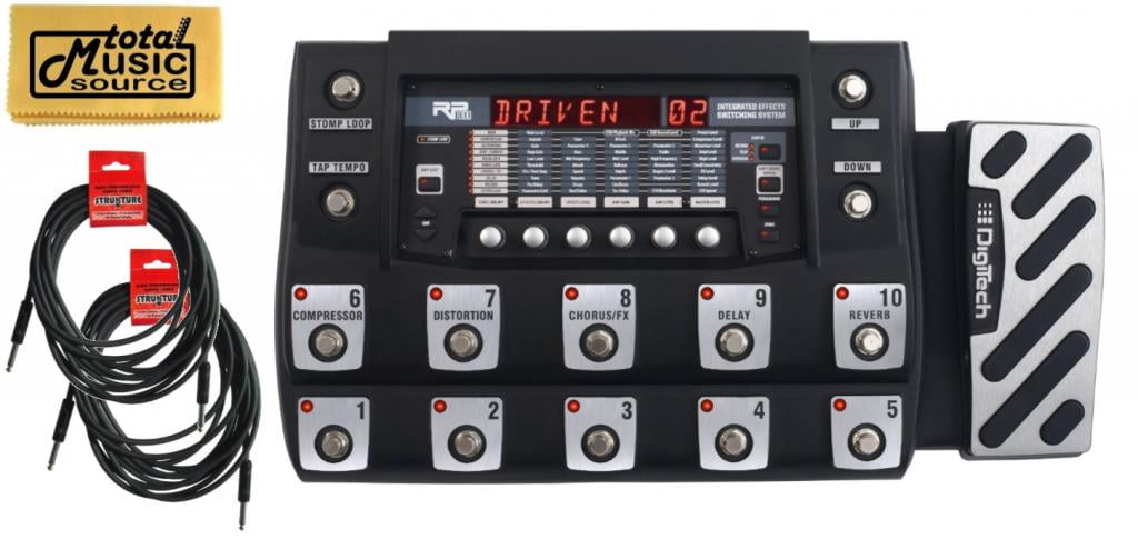DigiTech RP1000 PACK Guitar Multi Effects Pedal Integrated Switching ...