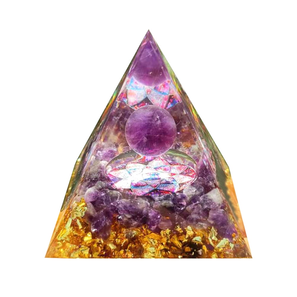 Inspirational Orgonite Pyramid for Success Anti-stress Calmness Growth ...