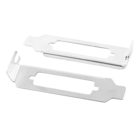 DB25 LPT Parallel Port Low Profile PCI Bracket Plate Half Size 2 PCS ...