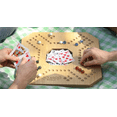 Jackaroo Board Game - 2-4 Player Cards and Marbles Board Game - Marble ...