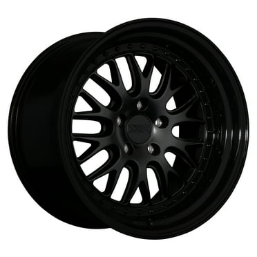 XXR 565 18x9.5 5x114.3 38et Flat Black / Gloss Black Lip Wheel ...