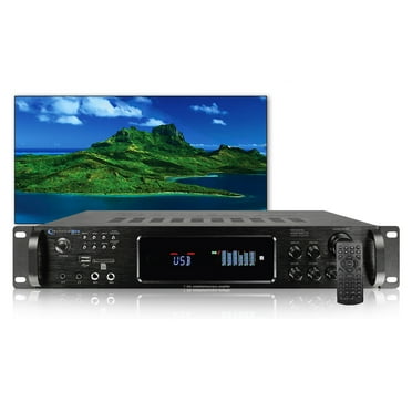 Technical Pro Digital Hybrid Amplifier / Preamp/ Tuner with USB and SD ...