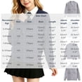 OGLCCG Girls Cardigans School Uniform Sweater Cardigans V-Neck Long ...