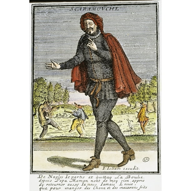 Scaramouche. /Nscaramouche, The Character From The Italian Commedia ...