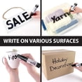ArtSkills Jumbo Black Permanent Marker, Chisel Tip Poster Marker ...